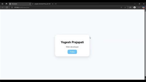 Building An Asthetic Profile Card Using Html And Css Web Design