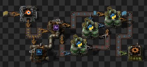 How Factorio Uses Blender Blendernation