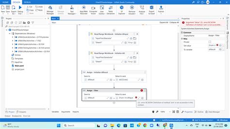 Filtering Data Table With Other Excel Value Studio UiPath Community Forum