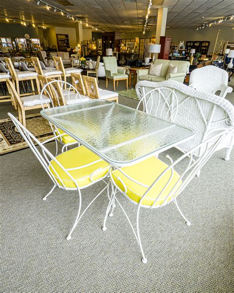 Plantation Patterns Patio Set New England Home Furniture Consignment