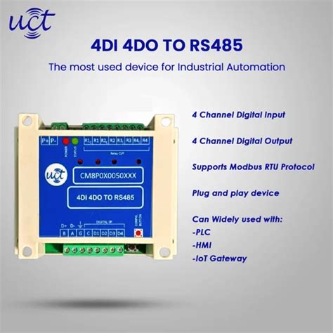 4di 4do Modbus Rtu Loobek