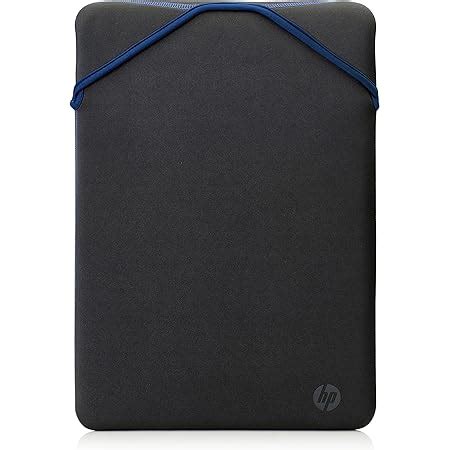 HP PC Protective Reversible Sleeve For Laptops Up To Inches Black Blue Design Amazon Co