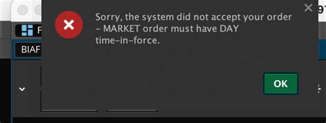 Active Trader Order Issue R Thinkorswim