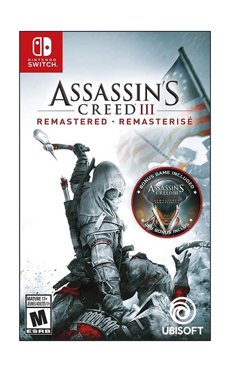 Nintendo Switch Portable Gaming System Assassins Creed 3 Remastered