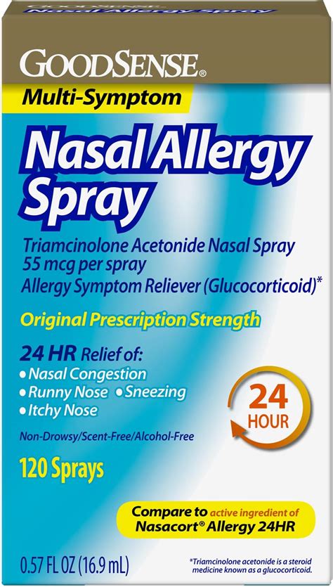 Goodsense Nasal Allergy Spray Triamcinolone Acetonide 55