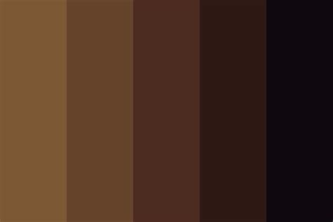 Shades Of Brown Color Palette Free Word Template