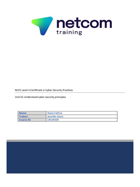 unit 01 understand cyber security principles pdf computer security