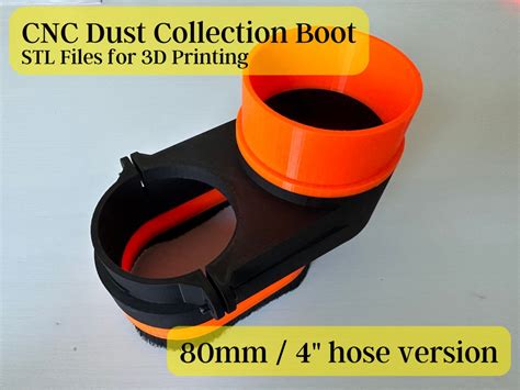 CNC Dust Boot MS Digital STL Files Mm Body In Hose D Etsy