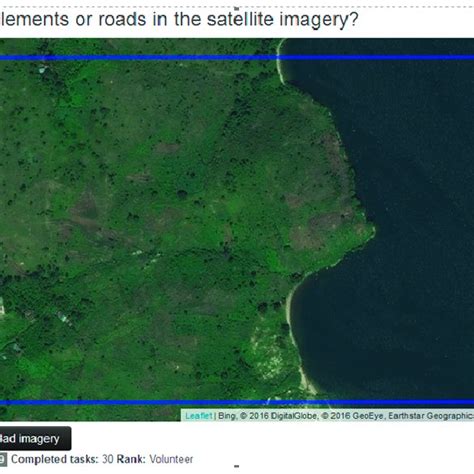 Web User Interface Of The Crowdsourced Classification Task Download