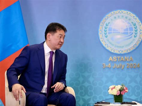 Дөрвөн цагийн дараа болох хуралд Ерөнхийлөгч У Хүрэлсүх үг хэлж Монгол Улс ШХАБ т гишүүнээр