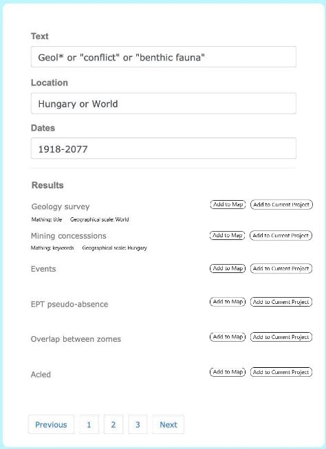 Search Tool · Issue 663 · Unep Gridmapx · Github