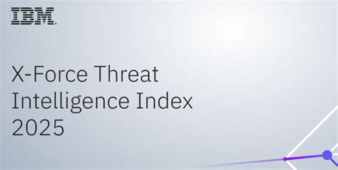 Ibm X Force Threat Index 2025 Almost Half Of All Cyberattacks Resulted In The Theft Of Data