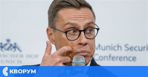 Финландският президент към Тръмп Нужно е крайно време за споразумение за прекратяване на огъня