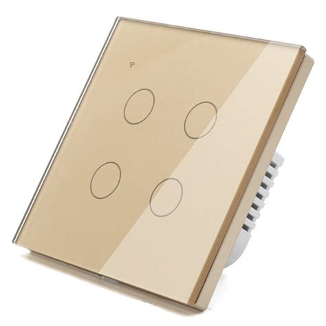 Умный сенсорный выключатель DiXiS Wi-Fi Touch Wall Light Switch (Tuya ...