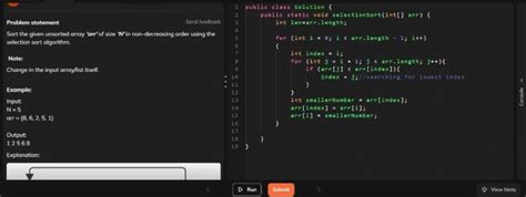 Day 17 Of 100daysofcodechallenge Sort Array Size N Shambhavi
