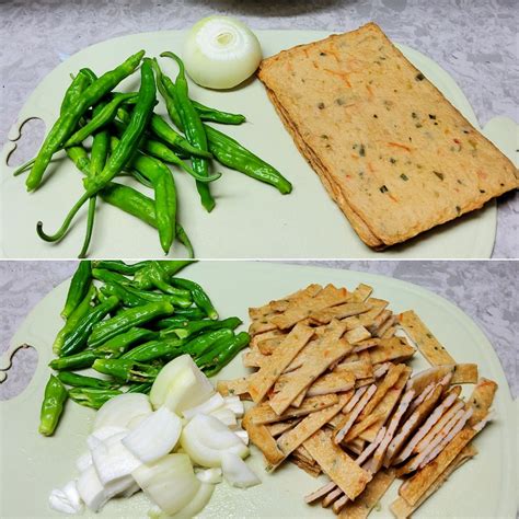 꽈리고추어묵볶음