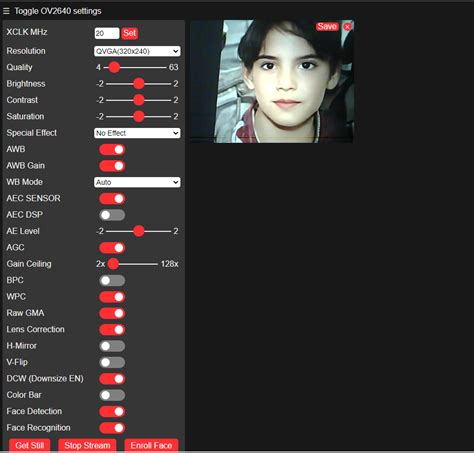 Face Detection In Camerawebserver Example Not Working In 203 · Issue