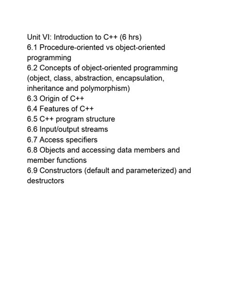 Ch6 Computer Programming Pdf Object Oriented Programming C