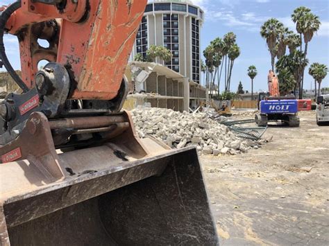 Demolition Site Visit This Week At A Hotel Demo In Long Beach