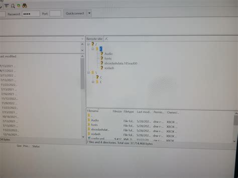 Issue Seeing F And G Drive With Ftp Roriginalxbox