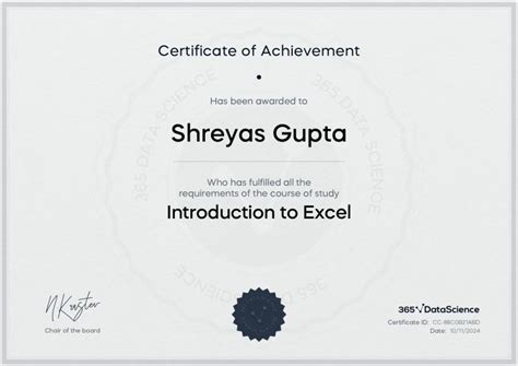 Shreyas Gupta On Linkedin Excel Dataanalysis Continuouslearning 365datascience