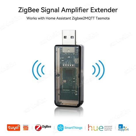 Zigbee 3 Signal Repeater Erősítő Usb Kiterjesztő Tuya Ewelink Otthoni Asszisztens Zigbee2mqtt
