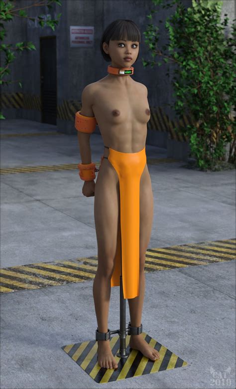 Rule 34 3d Ana Katzenauge1 Ankle Cuffs Arm Cuffs Arms Behind Back