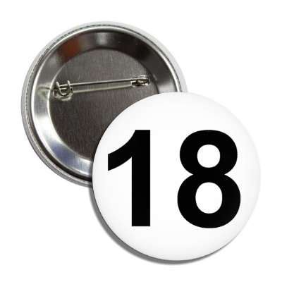 Numbers Buttons Pin Badges