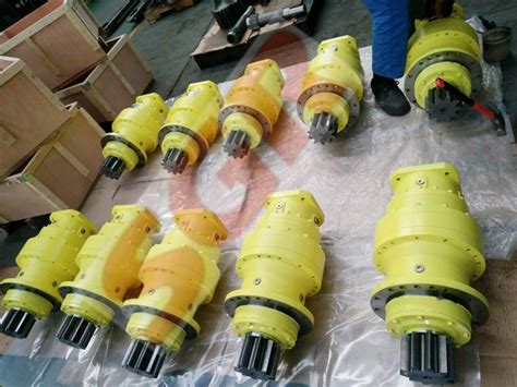 Inline Straight Keyed Shaft On The Output End Of Planetary Gearbox Power Transmission Gear