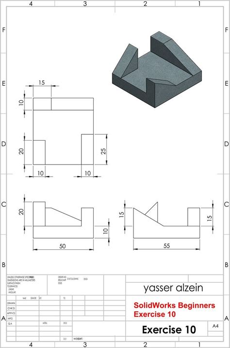 Solidworks Exercise Book Pdf Artofit