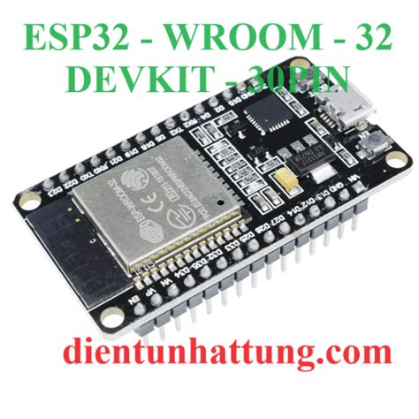 Esp32 Wroom 32 Micro Devkit Rf 38 Pin