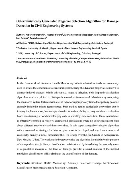 Pdf Deterministically Generated Negative Selection Algorithm For