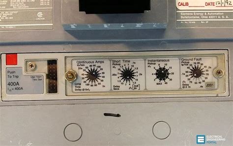 Air Circuit Breaker Protection Settings Wiring Diagram