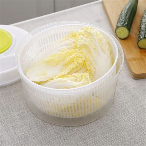 0414전부야채건조기 수동 샐러드 스피너 상추 건조기 야채 배수구 크리스 퍼 스트레이너 티몬