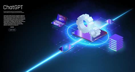 Central Computer Processors CPU Concept Motherboard Digital Chip Processor With Lights On The