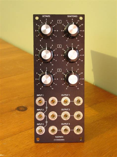 MATRIXSYNTH Yusynth CV Standards 1V Octave Analog Modular