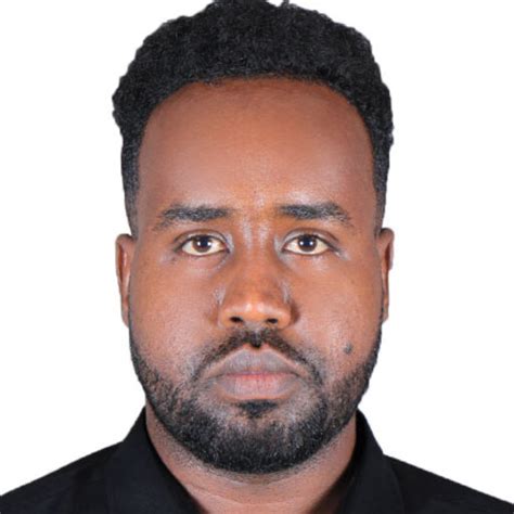 Abdinasir Mahamed Lecturer Master Of Public Health Department Of Public Health Research