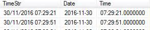 Sql Server SSIS Derive Timestamp Column Into Date And Time Columns