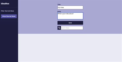 GitHub Jfarelli Ideabox