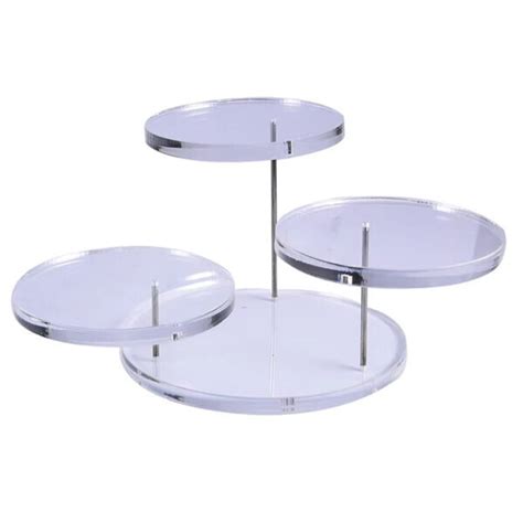 컵케익 아크릴 스탠드 다용도 진열대 투명검정 3단12단 더원디스플레이