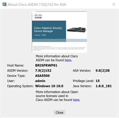 Solved ASDM Was Unable To Load The Firewall S Configuration Cisco Community