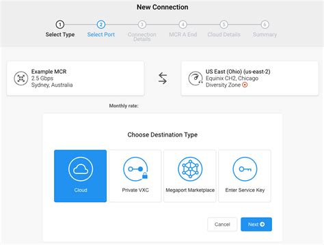 Azure MCR Connections Megaport Documentation