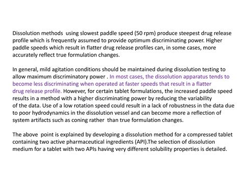 Developing A Discriminating Dissolution Pdf