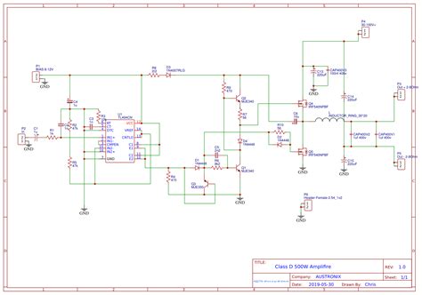 Class D 500w Amplifire Platform For Creating And Sharing Projects