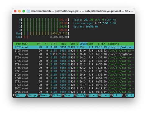 Raspberry Pi B Bullseye High Processor Usage And Slow Video Streams Issue
