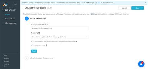 Crowdstrike Logscale Plugin For Log Shipper Netskope Knowledge Portal