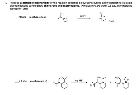Solved Propose a plausible mechanism for the reaction | Chegg.com