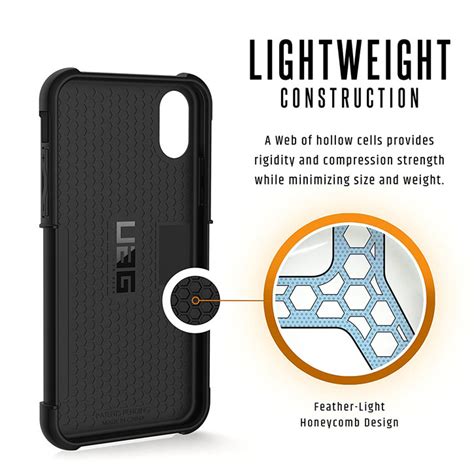 UAG Metropolis Rugged iPhone X Case - Black