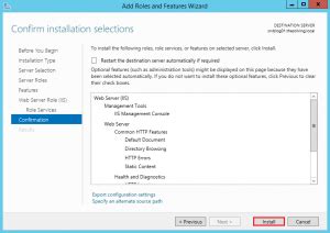 How To Install And Configure IIS On Windows Server R