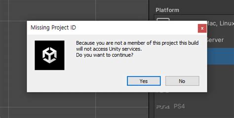 기록 유니티 빌드시 Missing Project Id 메시지 문제 관련 네이버 블로그